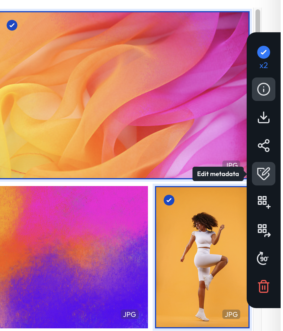 Editing Metadata in Lumen – PhotoShelter Support Center